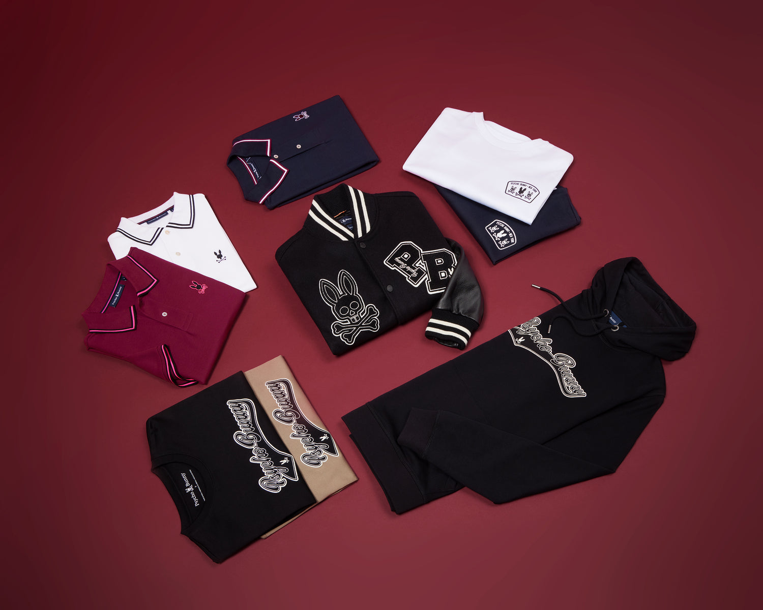 Psycho Bunny's Collection | Varsity Vibes, Flashy Colors, 4K Stitch ...